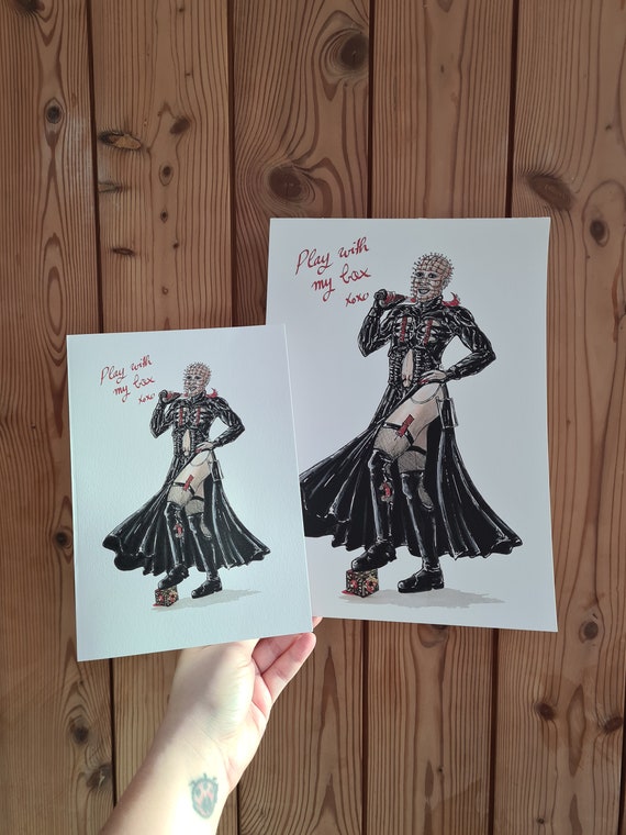 Pinhead Pin-up Print / Romantic Card | Etsy