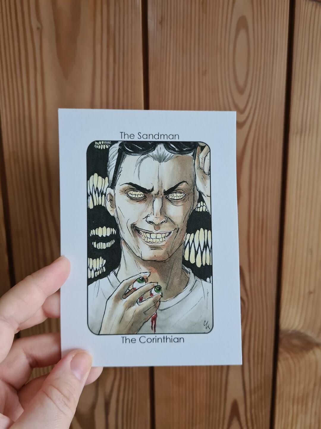 Villain Clans the Corinthian (DC Sandman Comics) - A6/A5/A4 Print on ...