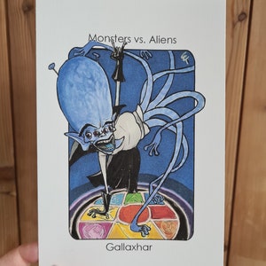Villain Clans Gallaxhar (monsters Vs. Aliens) - A6/A5/A4 Print on ...