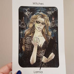 Villain Clans Lamia (stardust) - A6/A5/A4 Print on Heavyweight ...