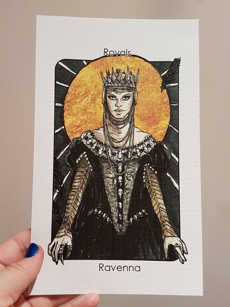 Villain Clans Ravenna (snow White and the Huntsman) - A6/A5/A4 Print on ...