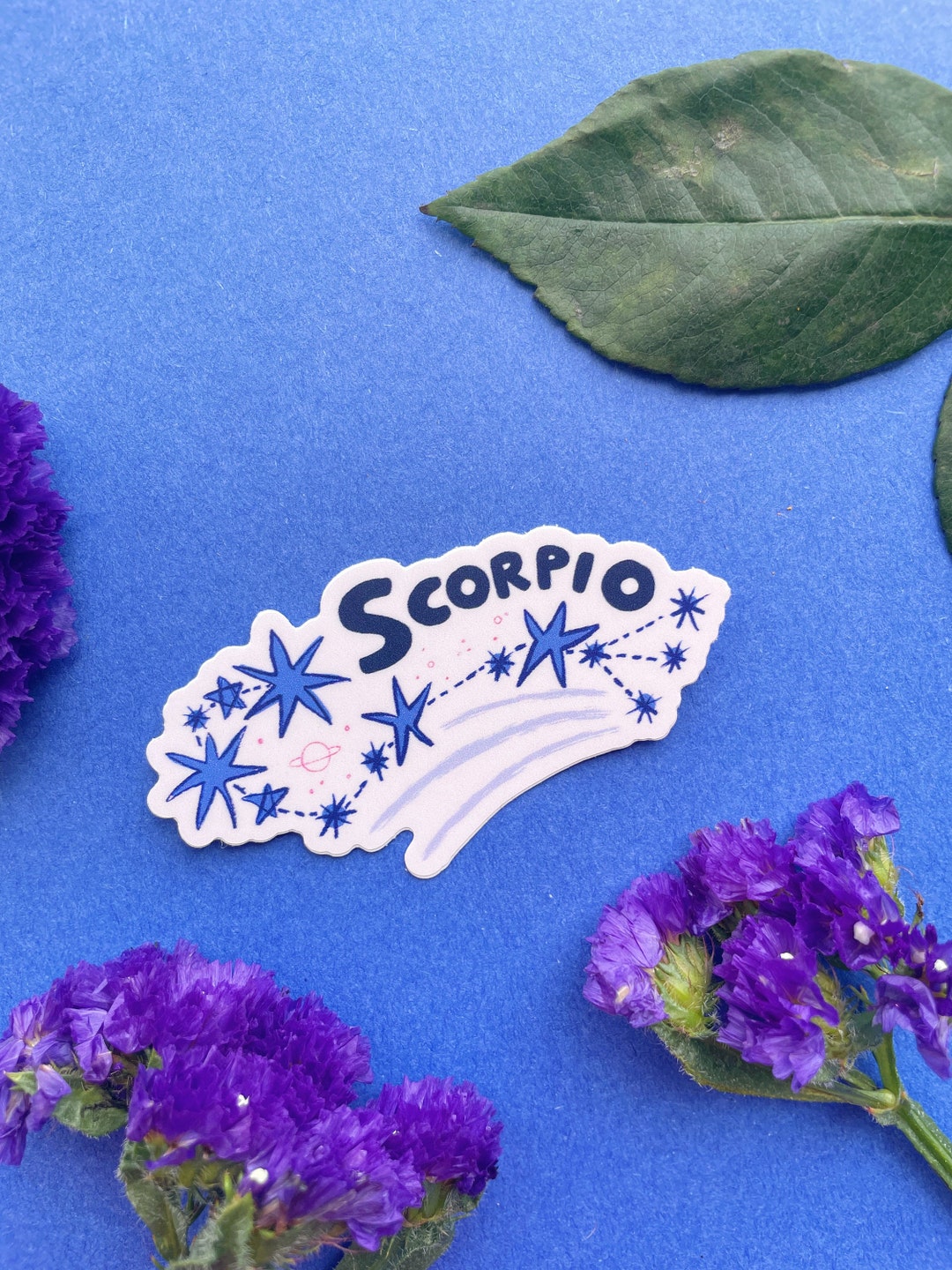 Scorpio Vinyl Sticker - 3"x3" - Zodiac Cancer Sticker Durable Laptop ...