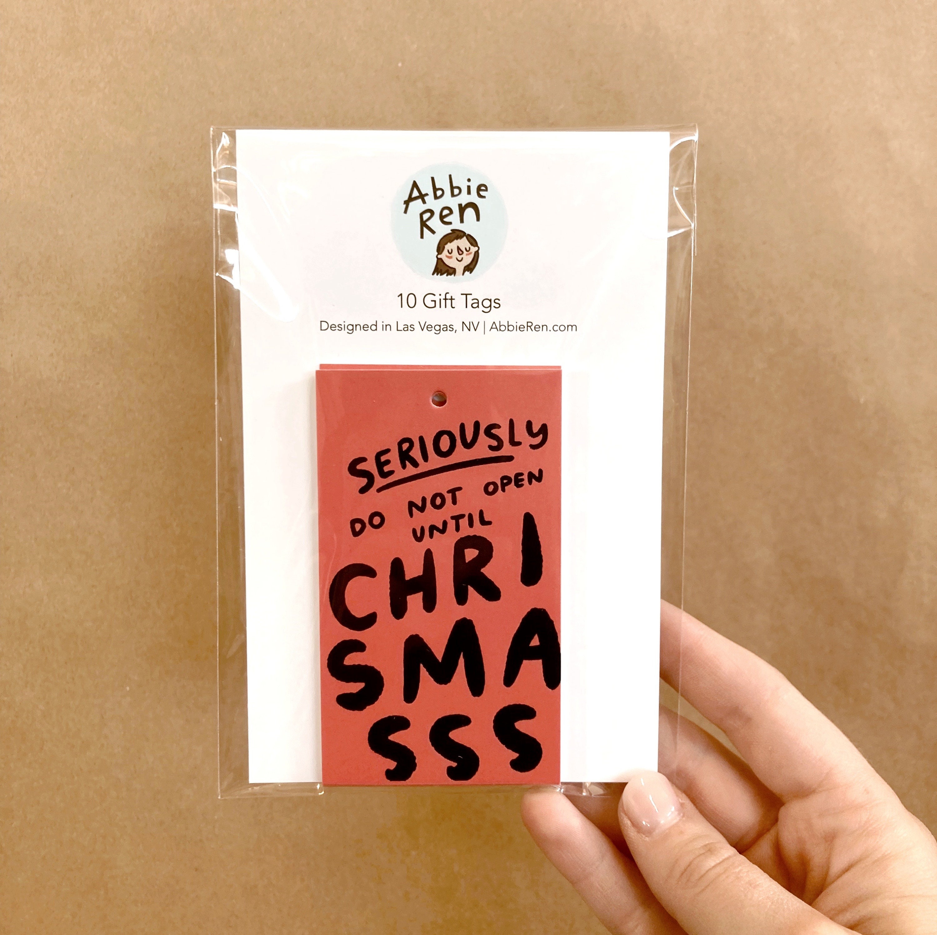 Do Not Open Until Christmas Gift Tags - Set of 10 (2"x3.5") - Funny ...