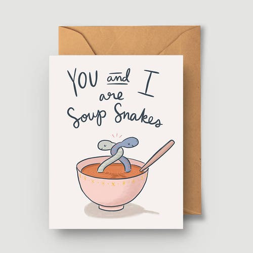 The Office You and I Are Soup Snakes Michael and Holly - Etsy