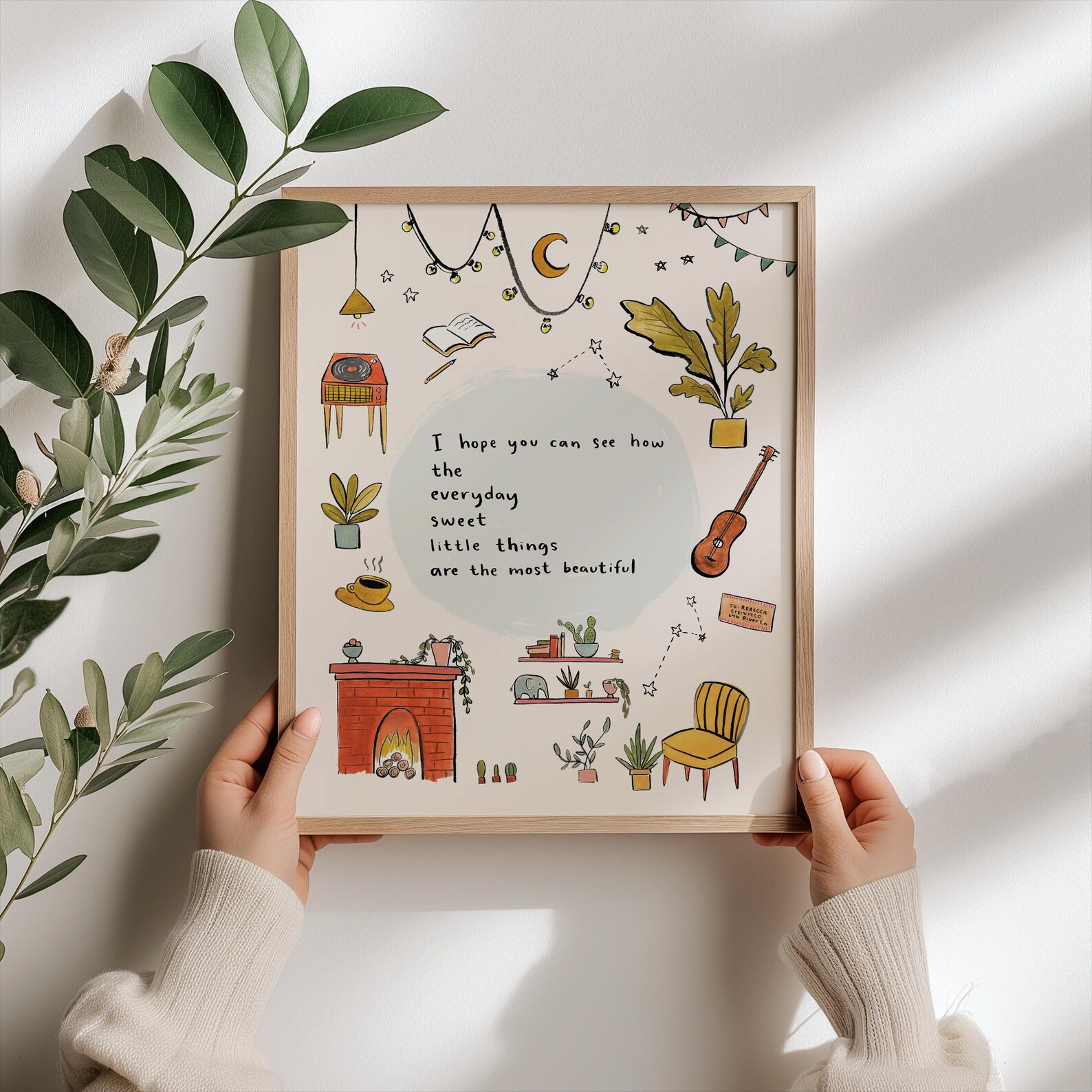 I Hope You Can See How Art Print 8x10 - Gratitude Appreciation Little ...
