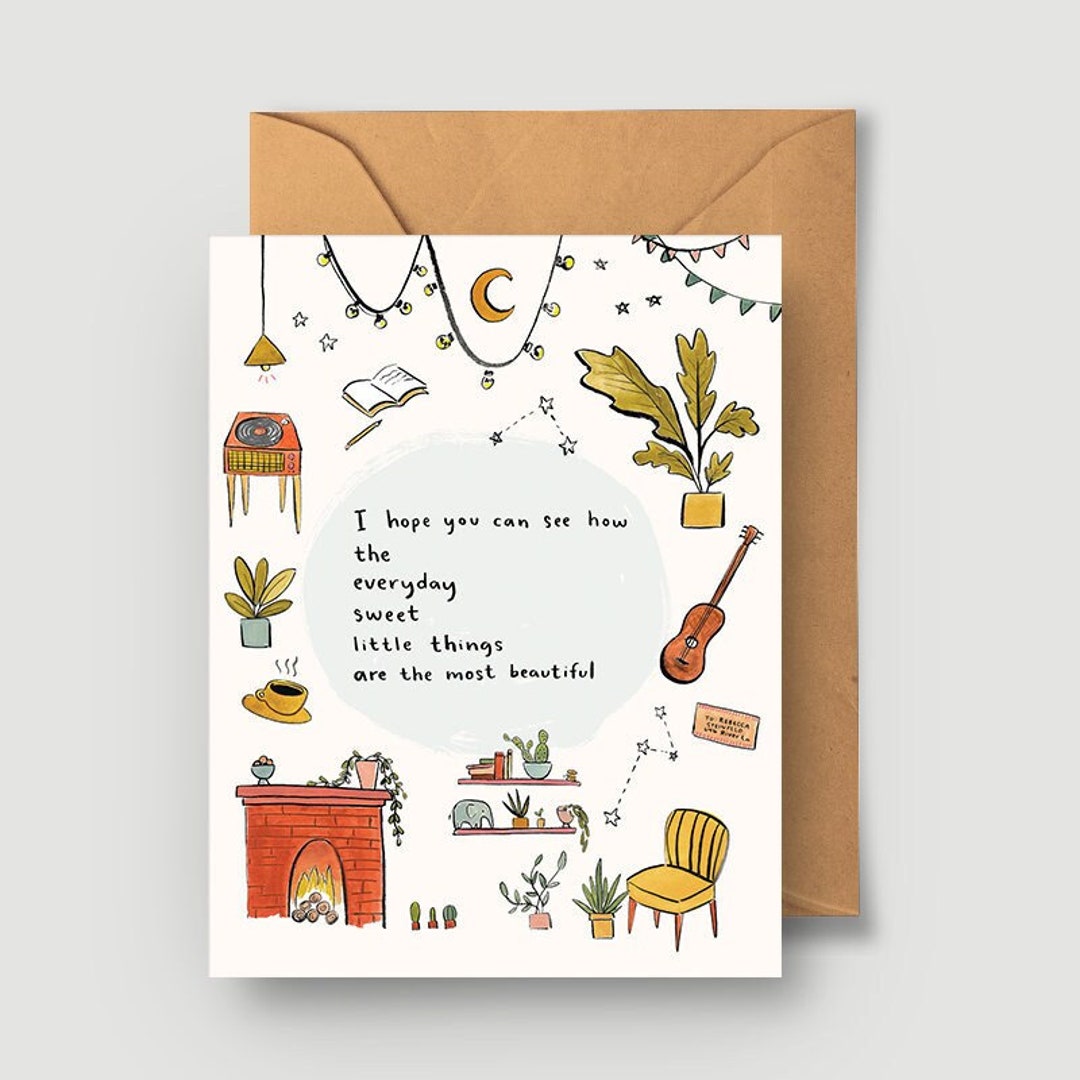 I Hope You Can See How Greeting Card - A2 4.25"x5.5" - Friendship Card ...