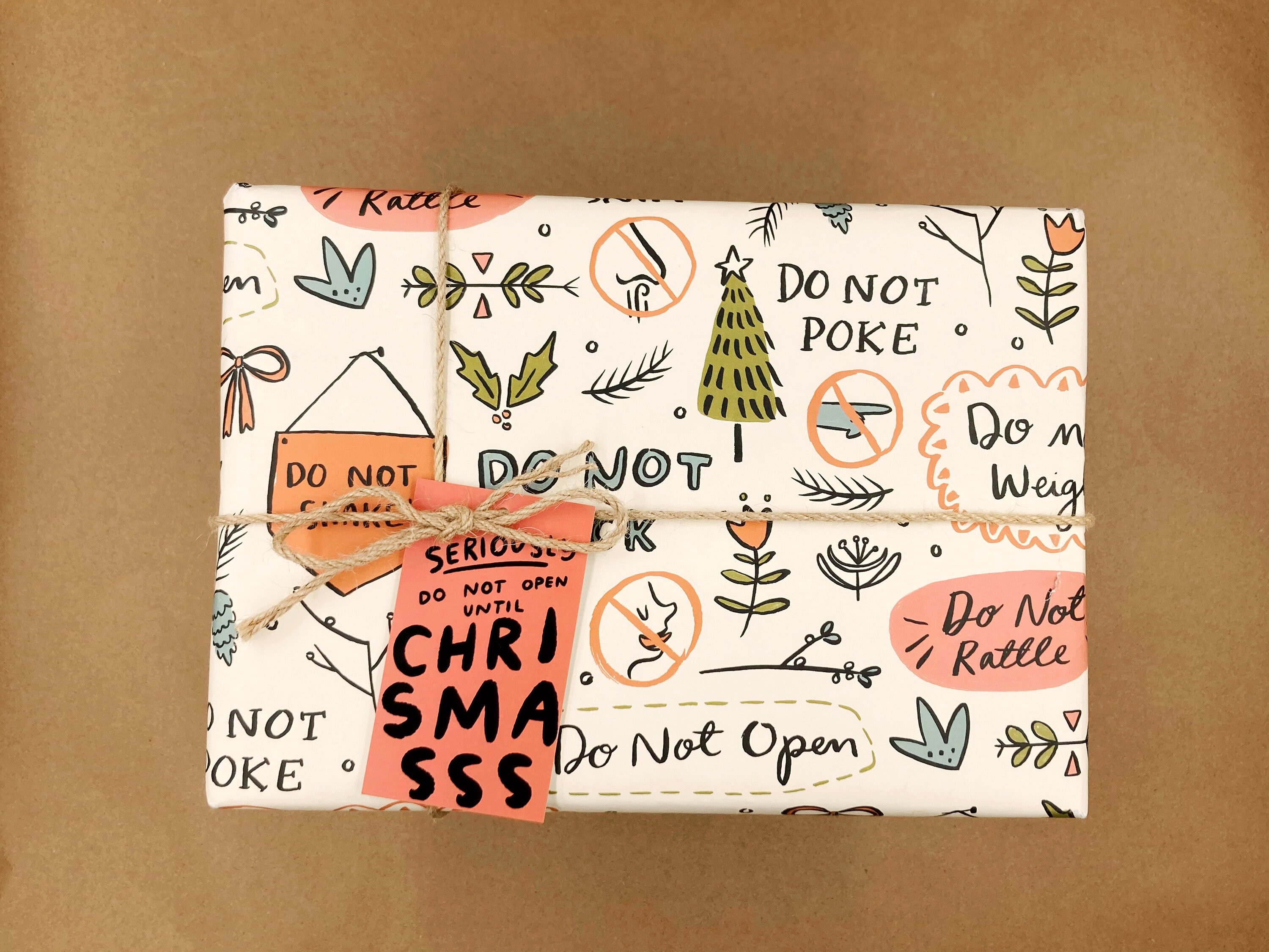 Do Not Open Until Christmas Gift Tags Set of 10 - Etsy