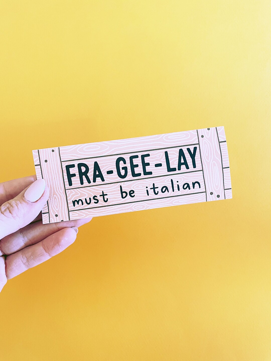 Fra-gee-lay A Christmas Story Sticker - 2"x5.5" - Paper Sticker for ...