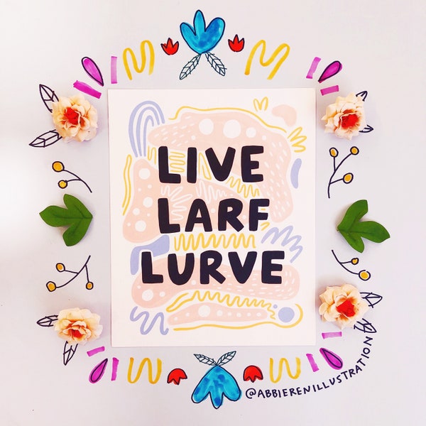 Live Laugh Love Joke - Etsy