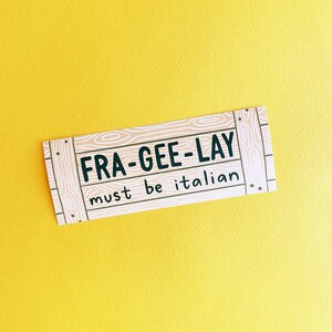 Fra-gee-lay A Christmas Story Sticker - 2"x5.5" - Paper Sticker for ...
