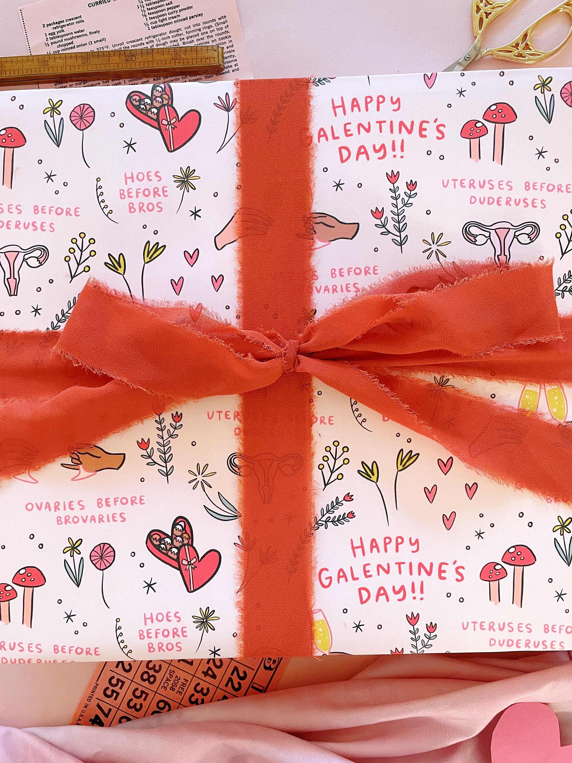 Valentine's Day Wrapping Paper Sheets sold by Cheryl | SKU 213028 ...
