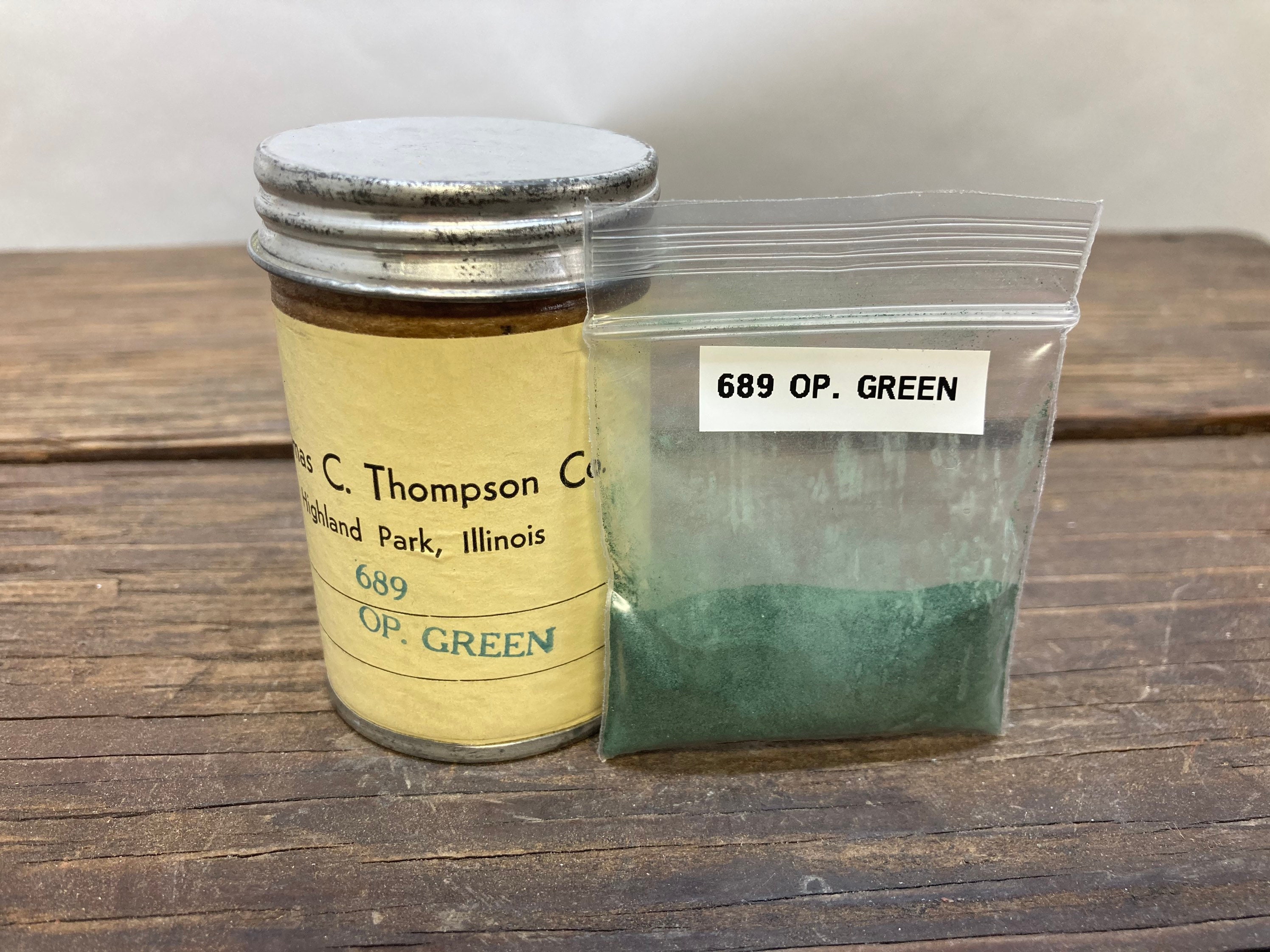 Vintage Thomas C. Thompson Enamel Powder-total of 3 Ounces - Etsy