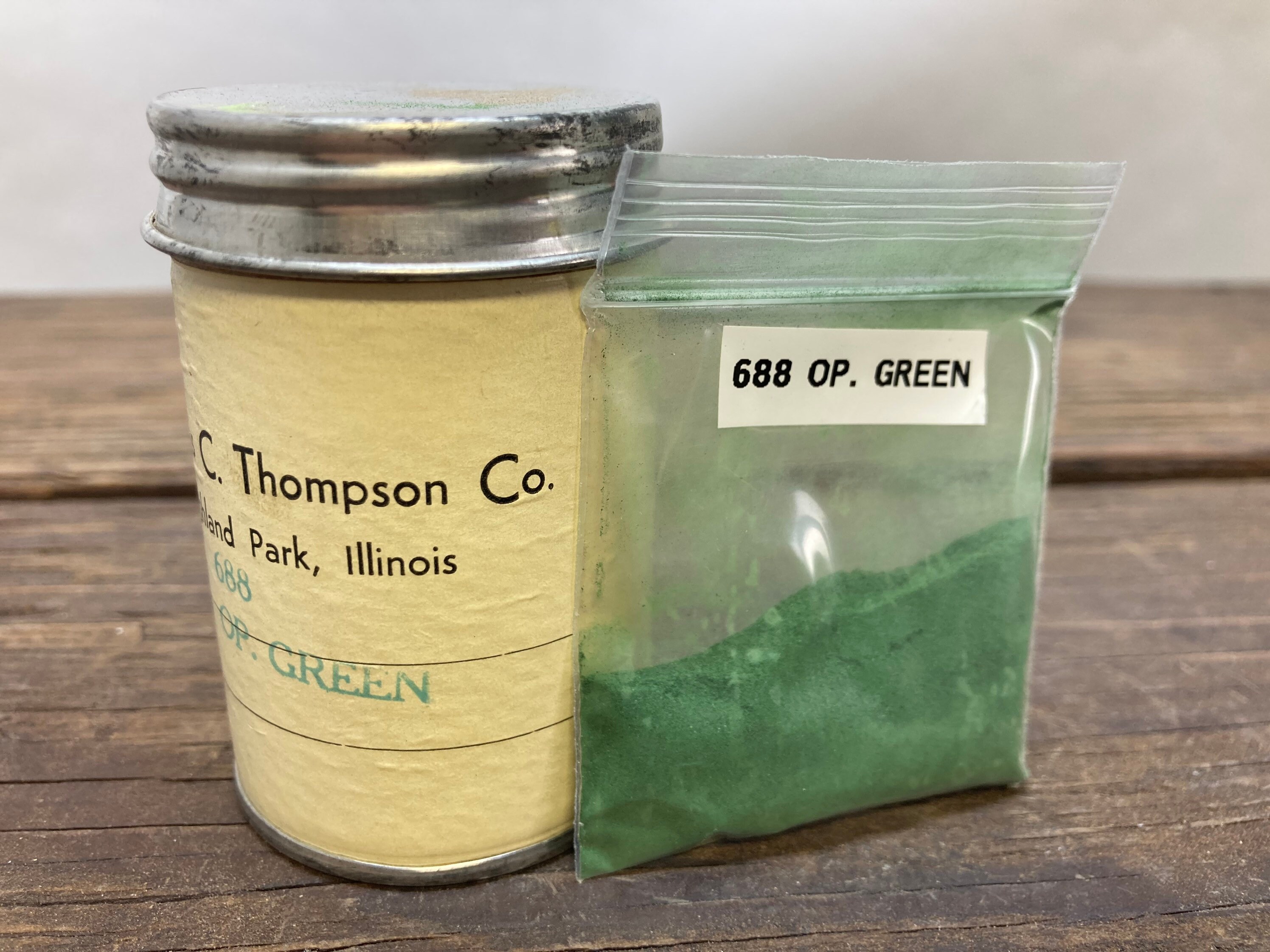 Vintage Thomas C. Thompson Enamel Powder-total of 3 Ounces - Etsy