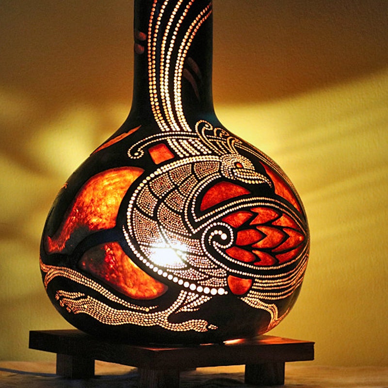 Celtic Table Lamp - Etsy