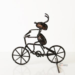 Bicycle Ant Rider, Patio and Garden Décor Created by Latin Nomad. - Etsy