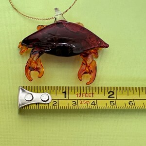 Crab Handblown Glass Art, Rear-view Mirror Car Accessories - Etsy