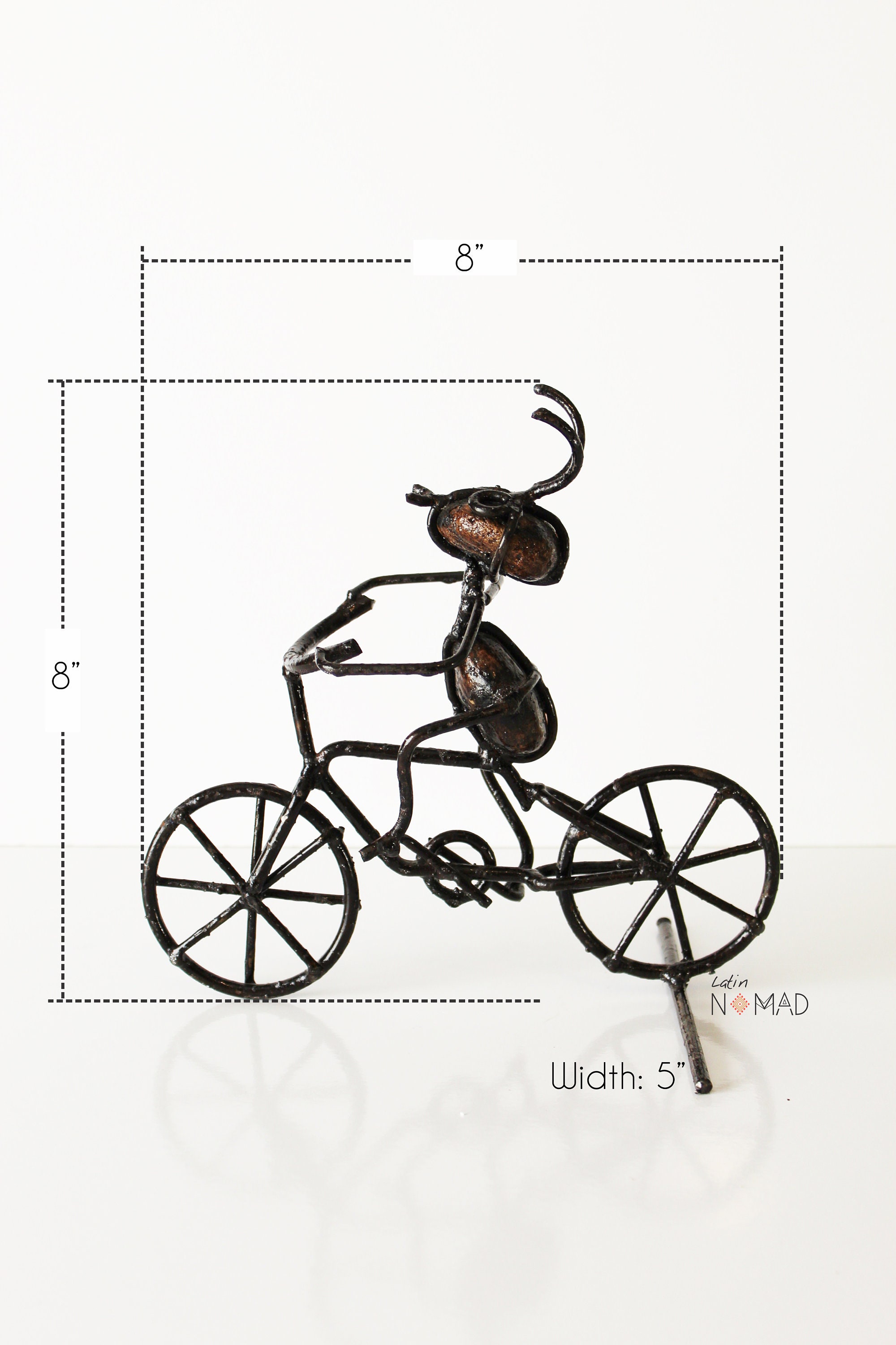 Bicycle Ant Rider, Patio and Garden Décor created by Latin Nomad.