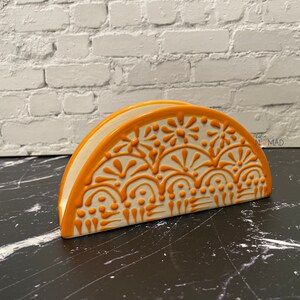 Ceramic Talavera Napkin Holder / Traditional Multicolored - Etsy