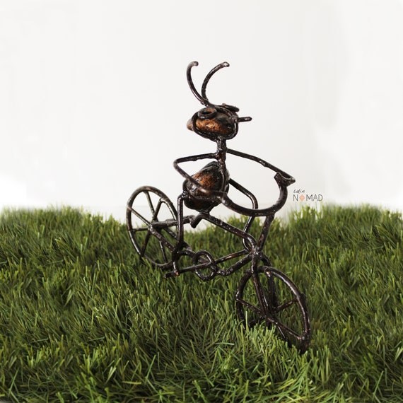Bicycle Ant Rider Patio and Garden Décor created by Latin | Etsy