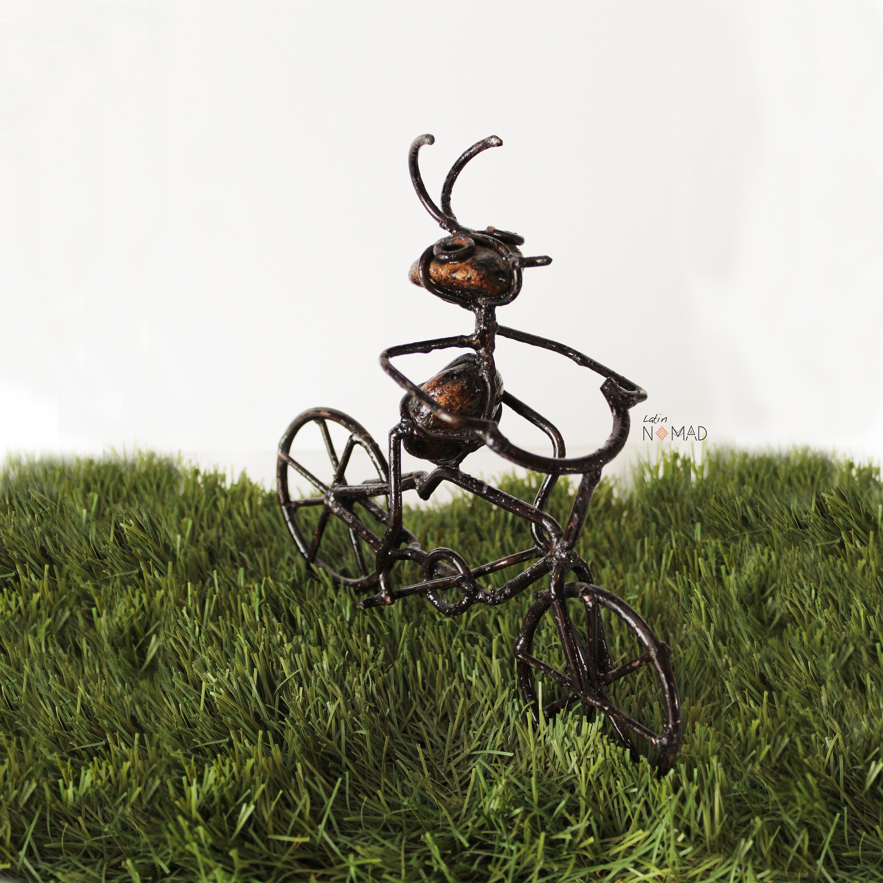 Bicycle Ant Rider, Patio and Garden Décor created by Latin Nomad.