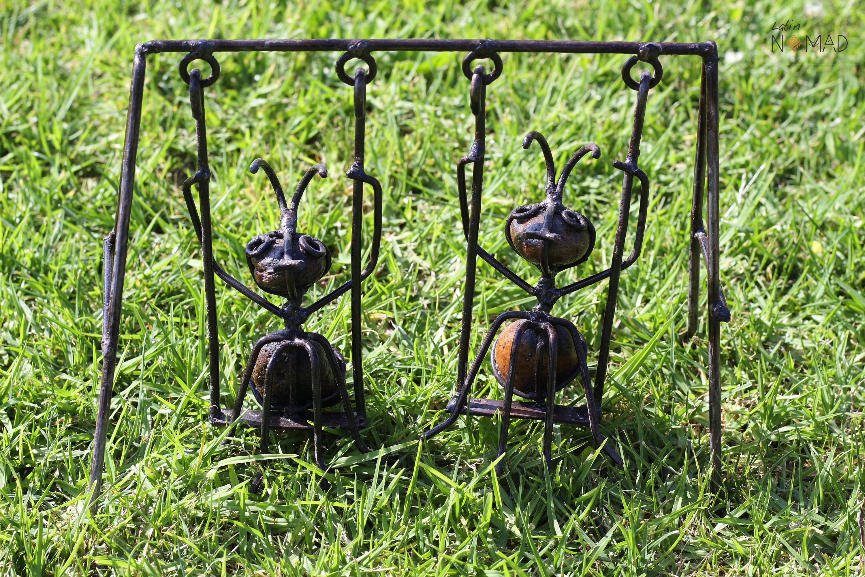 Double Swing Ants from the Playground Ant Collection, Ant Figurine ...