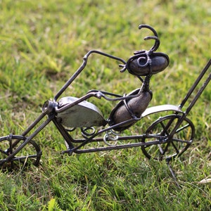 Harley Davidson Chopper Motorcycle Ant Rider Patio and Garden Decor - Etsy
