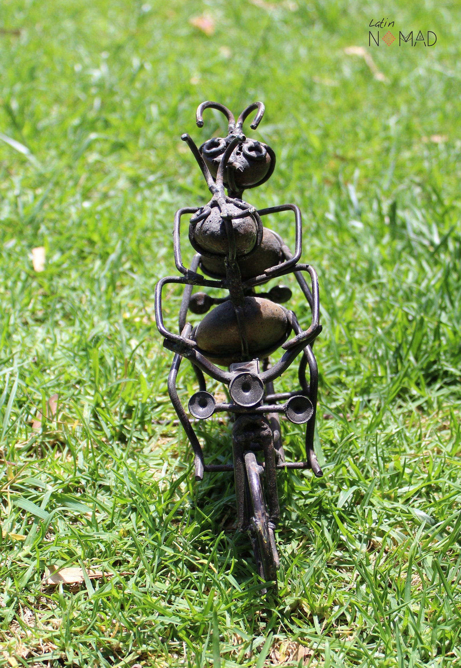 Harley Davidson Motorcycle Ant Couple Riders Patio and Garden - Etsy