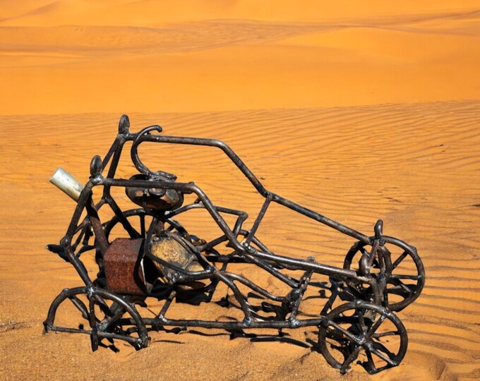 Buggy Kart Ant Rider Patio and Garden Decor, Rhino Go Kart Ant - Etsy