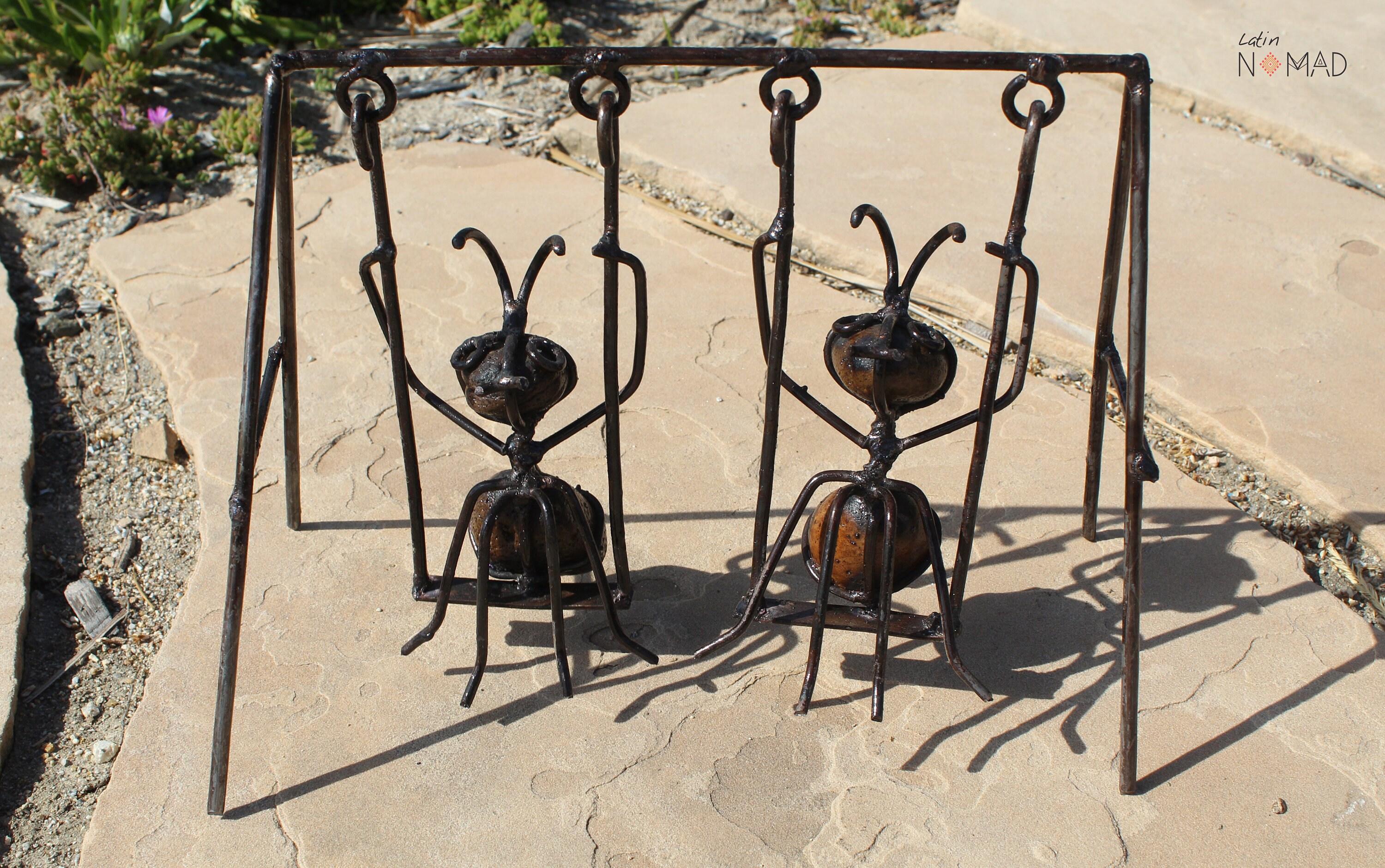 Double Swing Ants from the Playground Ant Collection, Ant Figurine ...