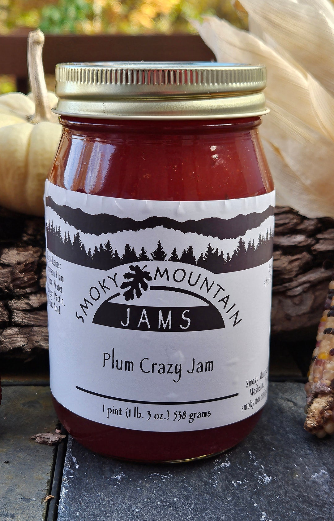 Smoky Mountain Jams Hand Crafted Damson Plum Jam - Etsy