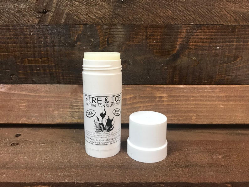Fire & Ice Extra Strength Handmade Pain Relief Balm 4 Oz Balm Stick - Etsy