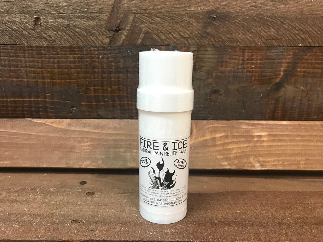 Fire & Ice Extra Strength Handmade Pain Relief Balm 4 Oz Balm Stick - Etsy