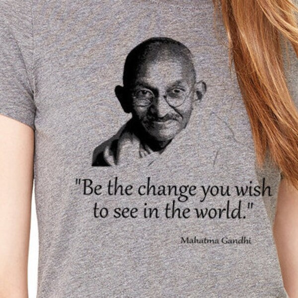 Gandhi Shirt - Etsy