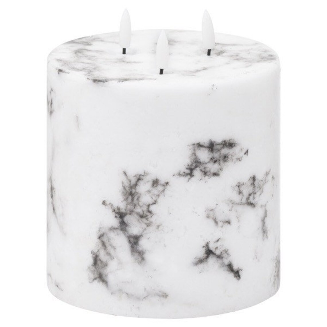 Marble Effect LED Candle - Etsy UK
