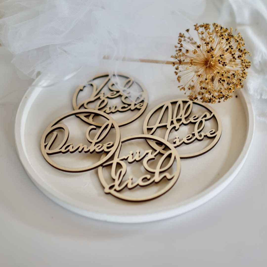LASER FILE GIFT TAG SVG Lasercut Christmas Thank You Good Luck - Etsy