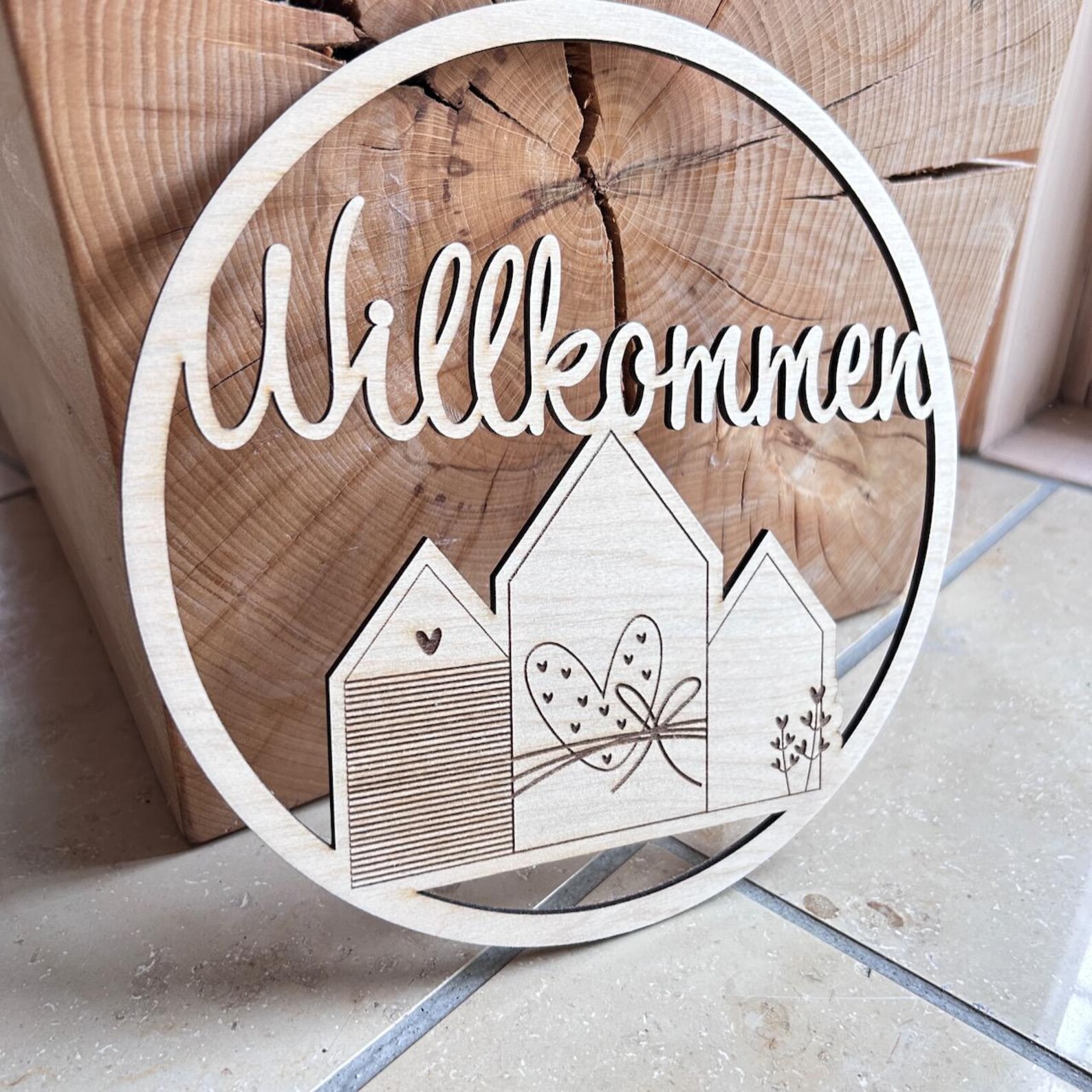 Gift Tag HOUSES Lasercut Svg Dxf Png - Etsy