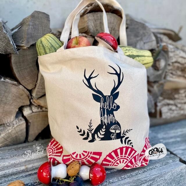 Plotterdatei Hallo Herbst Hirsch svg dxf - Etsy.de