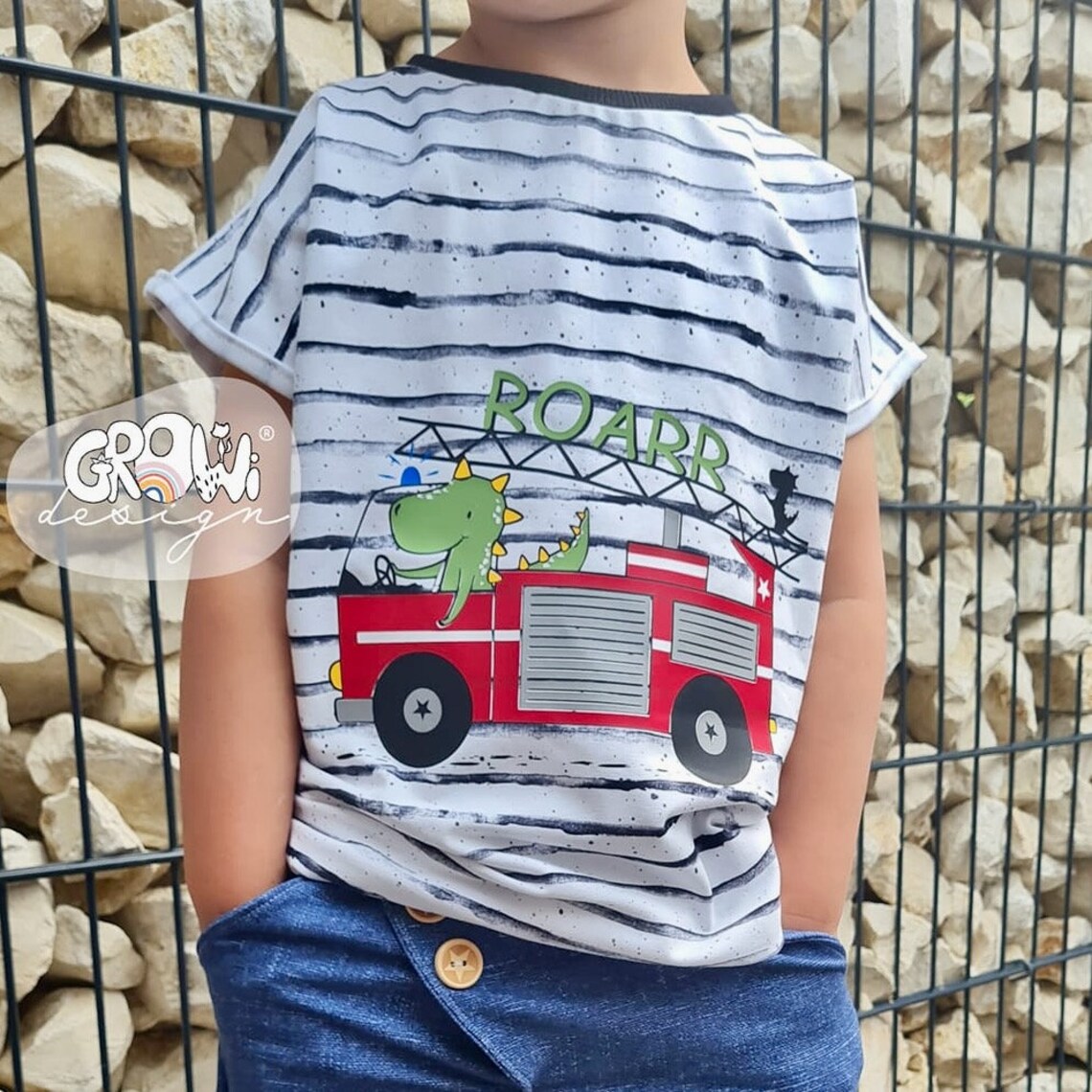 Plotterdatei Feuerwehr DINO - svg, dxf - Etsy.de