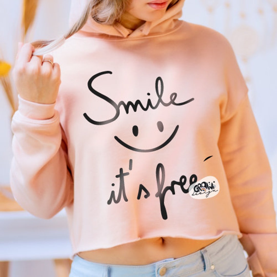 Plotter File Smile Its Free SVG - Etsy