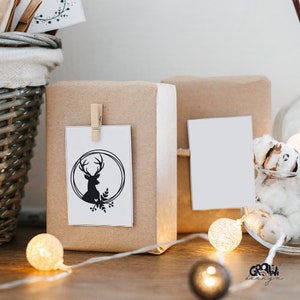 Plotterdatei Hirsch Kranz svg dxf - Etsy.de