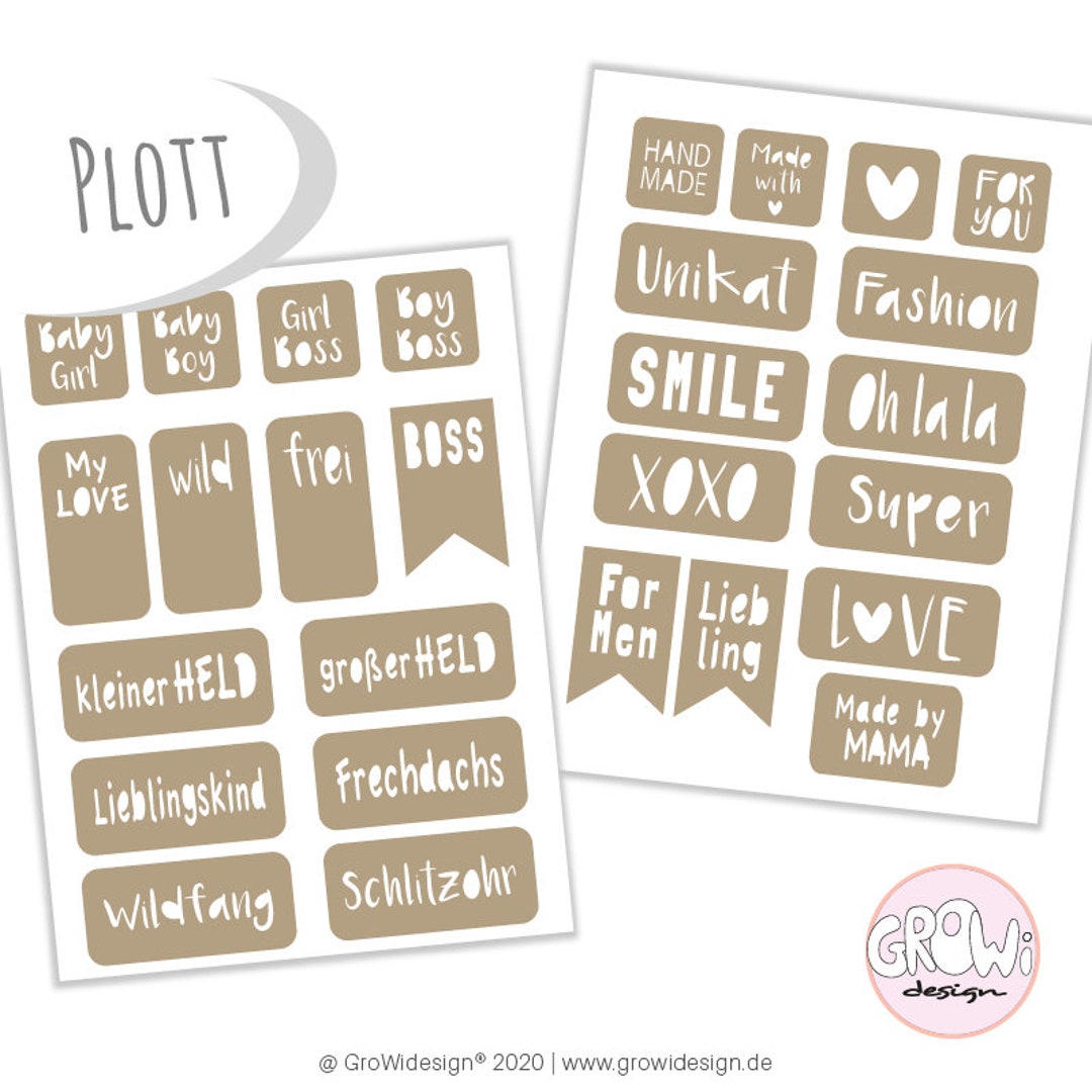 Patches Label Plotter File Svg Dxf No.5 - Etsy