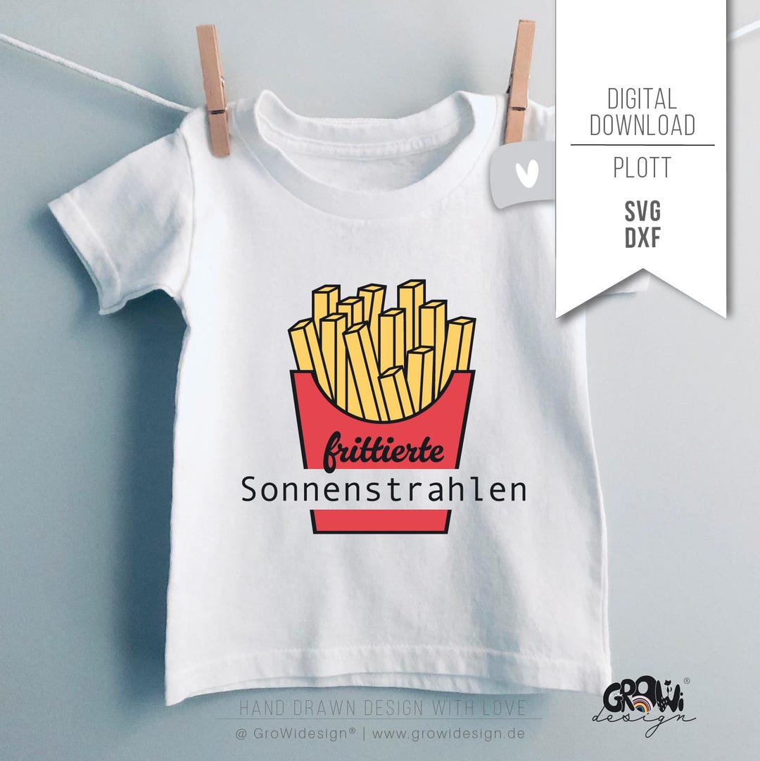 Plotter File POMMES SVG French Frites Fast Food Fries - Etsy