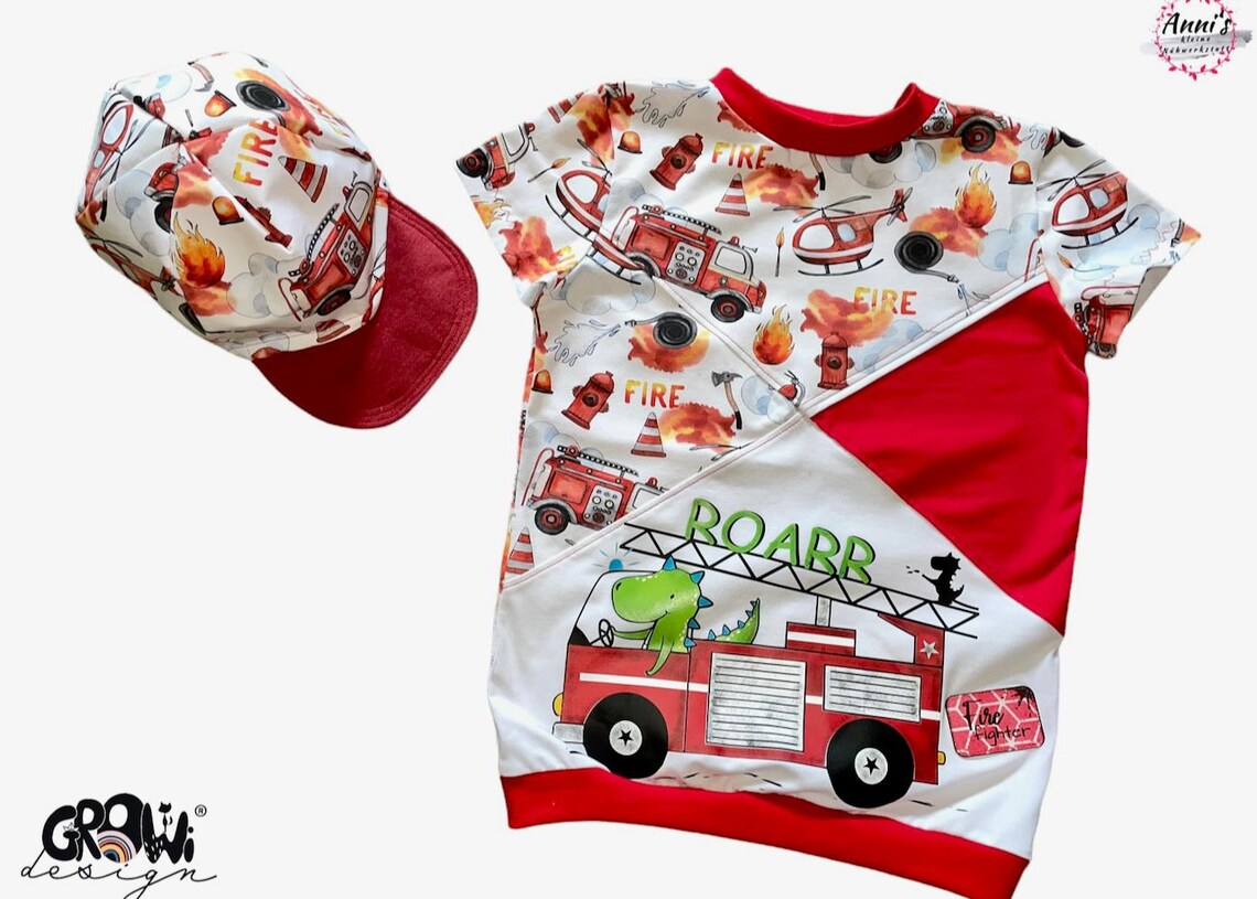 Plotterdatei Feuerwehr DINO - svg, dxf - Etsy.de