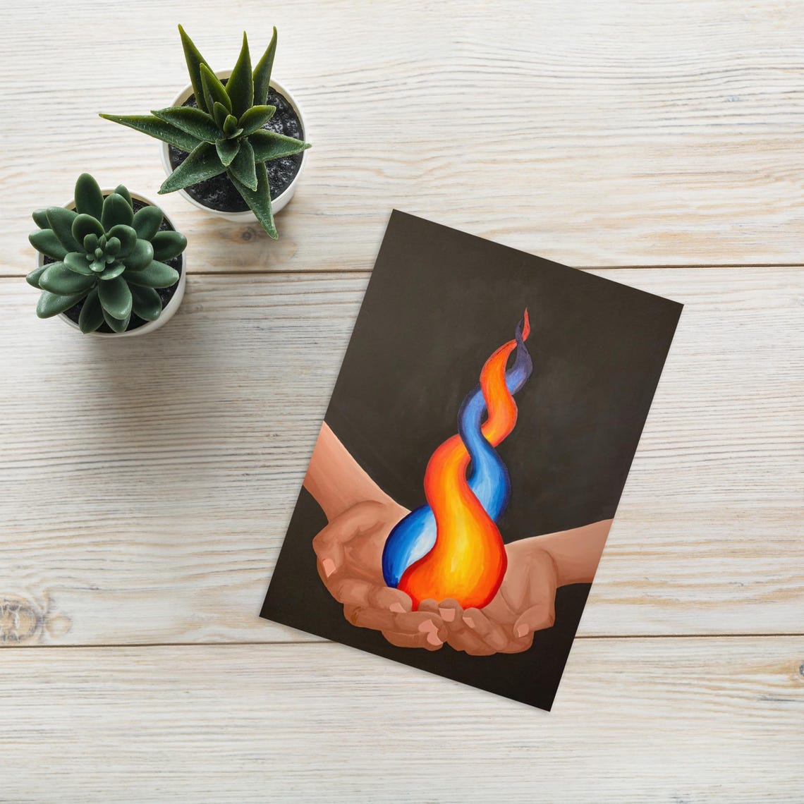 Holy Spirit Fire | Greeting Card - Etsy