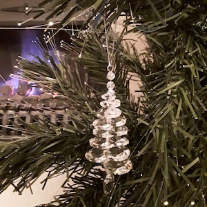 Crystal Christmas Tree Decoration - Etsy