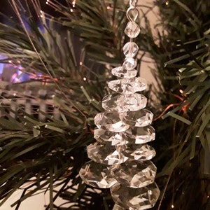 Crystal Christmas Tree Decoration - Etsy