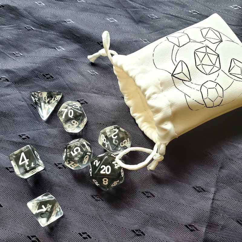 Clear Dice - Etsy