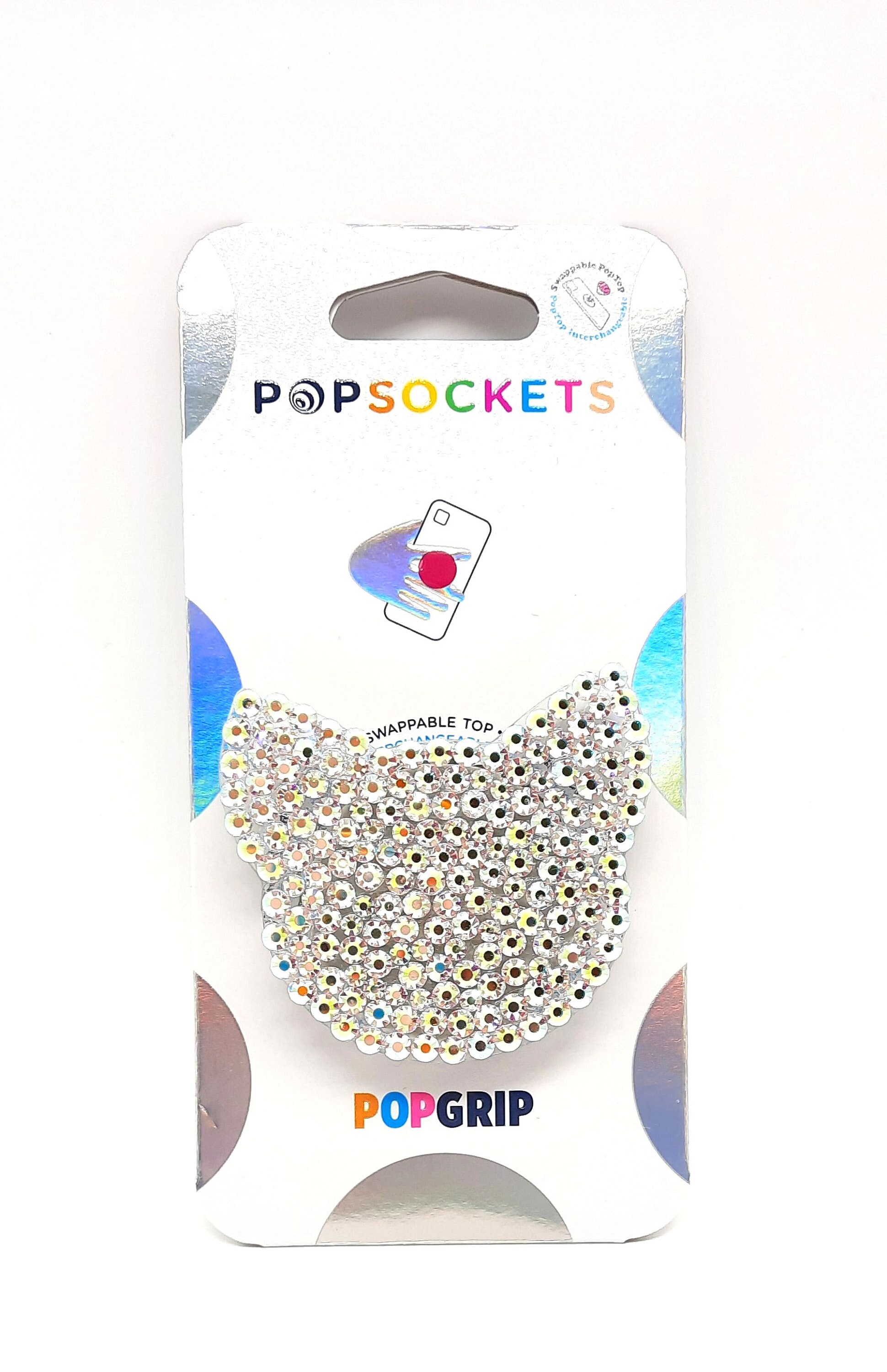 Swarovski Bling Cat Popsocket Made With Swarovski Crystals Popgrip - Etsy