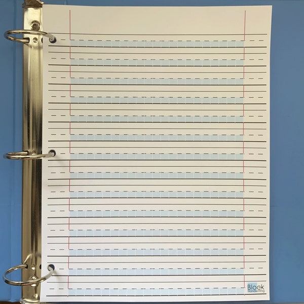 Block Handwriting - Etsy