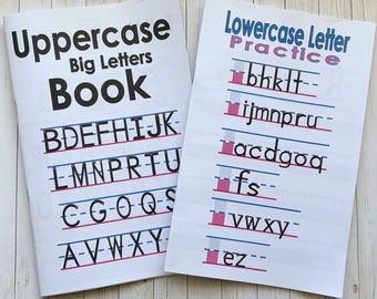 Alphabet Handwriting Practice Workbook All 26 Uppercase and Lowercase ...